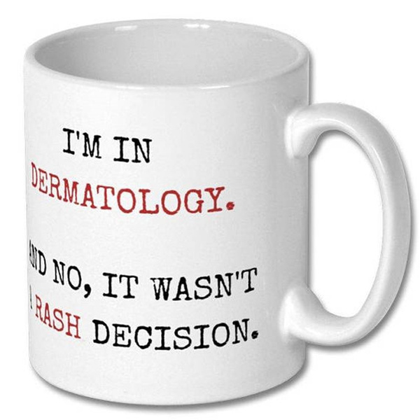 Funny dermatology gift, puns dermatology, dermatologist gift ...