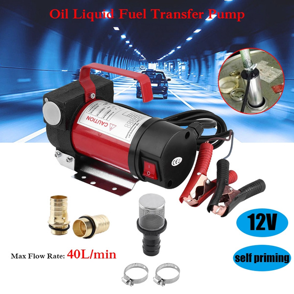 12V 40L/min Self-priming Oil Fluid Extractor Scavenge Suction Transfer ...