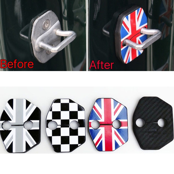 2pcs/set Anti Rust Car Door Lock Protective Buckle Cover for BMW Mini ...