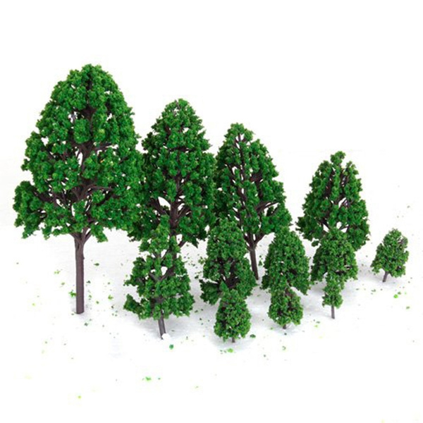Multi Scale Model Trees Train Road Railway Architecture Scenery | Wish