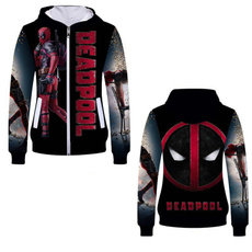 Wish Customer Reviews: Deadpool Costume Hoodie New Fashion Digital 3D ...
