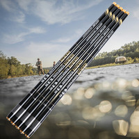 Goture Stream Rod 3 Color Carbon Fiber Telescopic Fishing Rods 1 Rod+3 ...