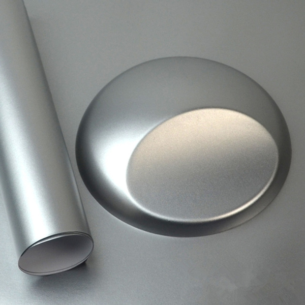 Silver Satin Matte Chrome Vinyl Wrap Film Auto Car Vehicle Wrap Film ...