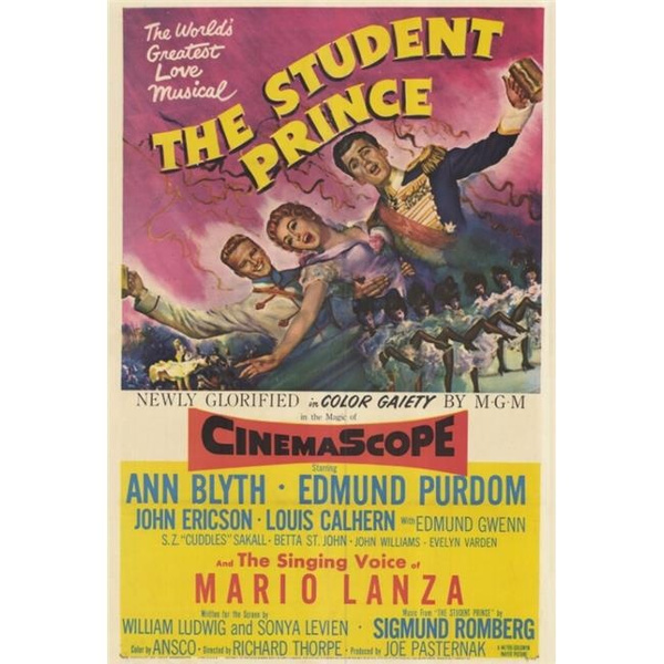 Posterazzi MOVGF9867 Student Prince Movie Poster - 27 x 40 in. | Wish