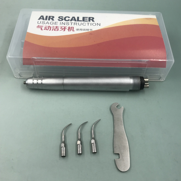 Dental Piezo Ultrasonic Air Perio Scaler Handpiece Hygienist 4-Holes +3 ...