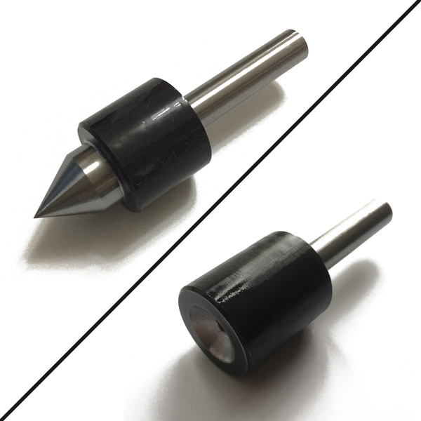 3/8" Straight Shank Custom Small Live Center for Mini Wood Lathe - 60 ...