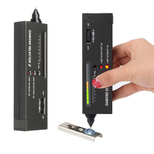 Diamond Moissanite Tester Selector LED Indicator Jewelry Gemstone ...