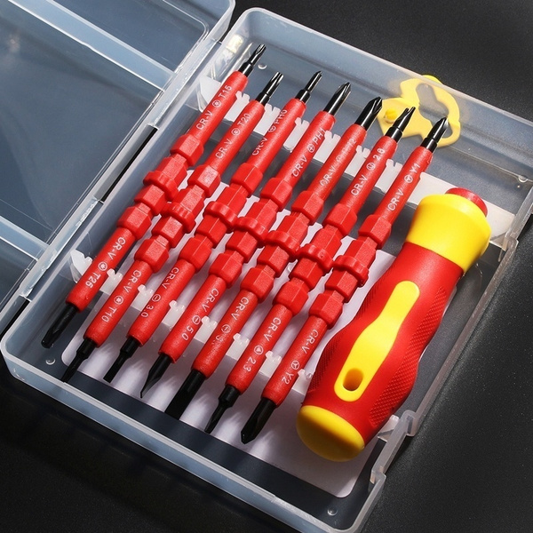 8 In 1 Multi-purpose Electrican Insulated Electric Screwdriver ...