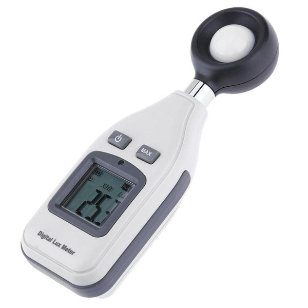 0- 20000 Lux Digital LUX/FC Light Meter Portable Handheld LCD Display ...