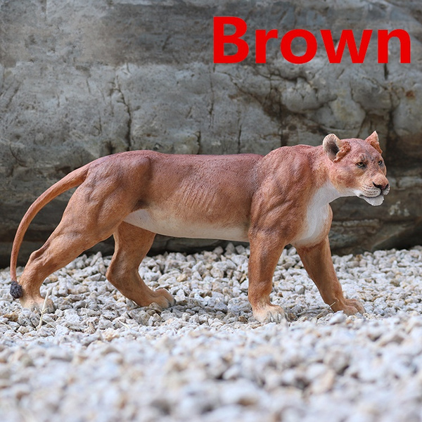 Lion Model Figures Wild Animals Model Kids Simulation Zoo Toys High ...