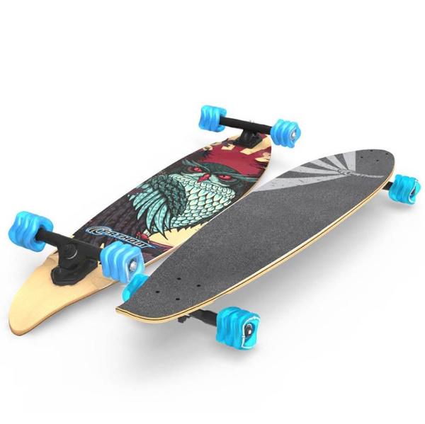 Fathom by Shark Wheel Pintail 39" Longboard Skateboard Complete ...
