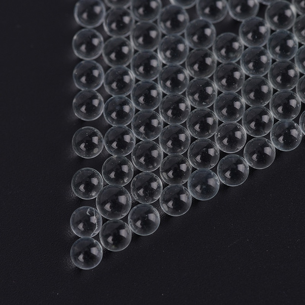 100pcs/lot 6mm pocket outdoor hunting slingshot catapult target clear ...