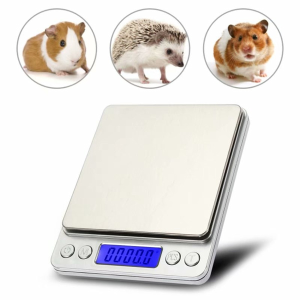 Small Pet Electronic Food/Weight Scale 3000g/0.1g Mini Digital Scale ...