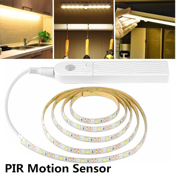 LED Portable Wireless PIR Motion Sensor Light Infrared Induction Lamp ...