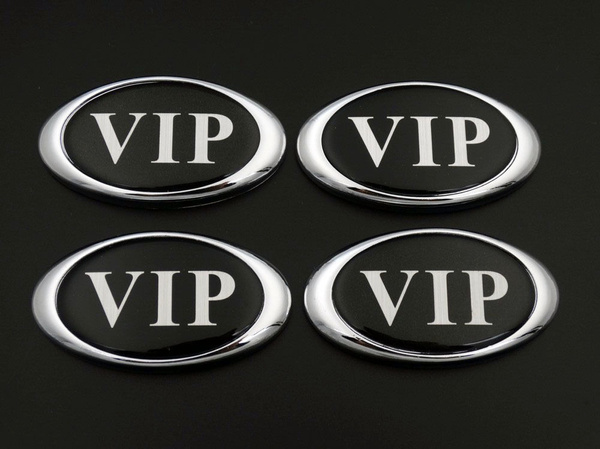 VIP Emblems Badge Decal Sticker 3M Motorcycles Fuel Tank Truck Car ...