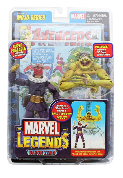 Marvel Legends Series 14 6" Action Figure: Baron Zemo | Wish
