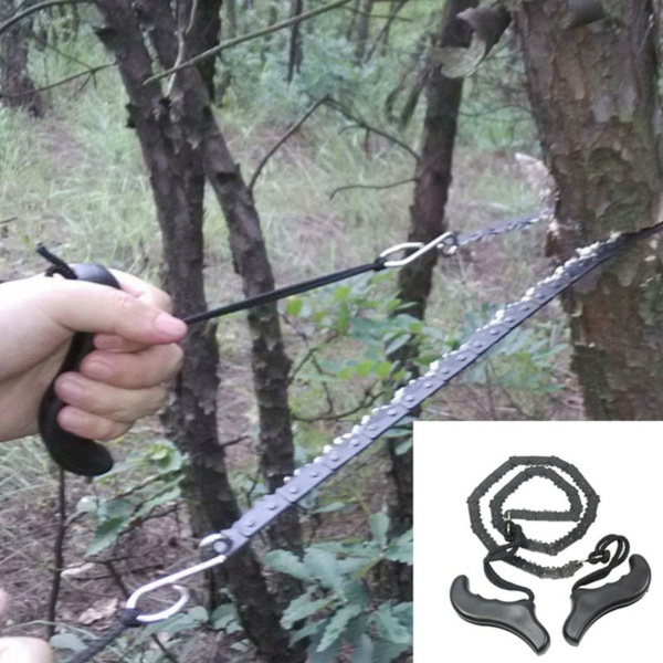 Portable Outdoor Emergency Survival Tools Stainless Steel Wire Saw Rope ...