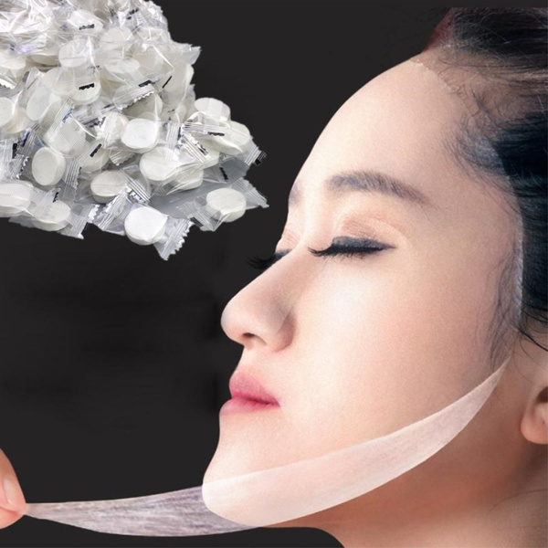 10pcs Compression Mask Paper Skin Care DIY Pad Disposable Candy ...