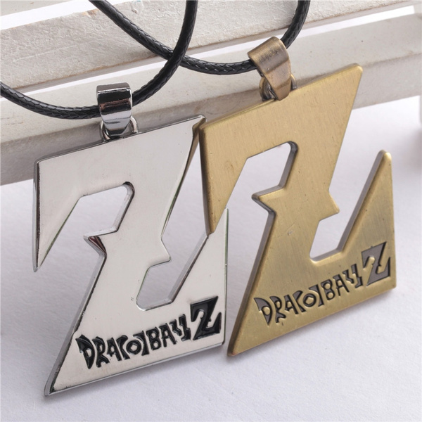 Seven dragon pearl Z necklace, anime, surrounding Siya logo, Z Necklace ...