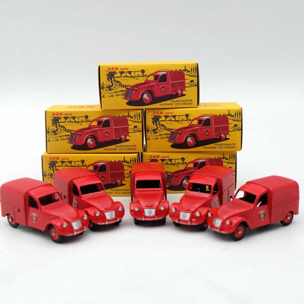 Lot Of 5Pcs 1:43 Atlas DAN Toys DAN-019 CITROEN 2CV FOURGONNETTE ...