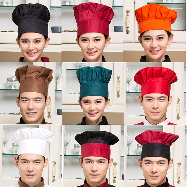 New Chef Hat Hotel Restaurant Waiter Kitchen Chef Hats Adjustment ...