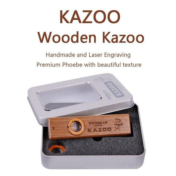 Wooden Kazoo Musical Instruments Accompaniment for Bass Ukulele Guitar ...