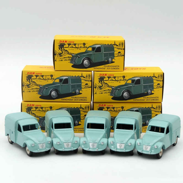 Lot Of 5Pcs 1:43 CIJ DAN Toys DAN-021 CITROEN 2CV FOURGONNETTE ...