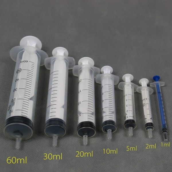 New Store Discount 10pcs Disposable Plastic 5ml Injector Syringe with ...