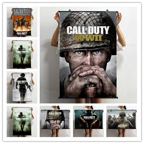 Call of Duty （COD）Game Oil Painting Posters Paintings Wall Decorations ...