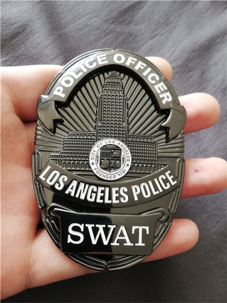 Metal badges,American badge, police badge,U.S Los Angeles Badge LAPD ...