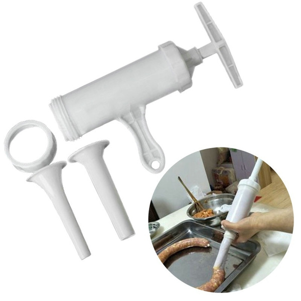 Manual Sausage Machine Meat Sausage Stuffer Sausage Filler Salami Maker ...