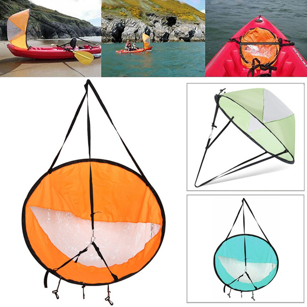 Hot Selling Kayak Boat Wind Sail Canoe Sup Paddle Board Sail with Clear ...