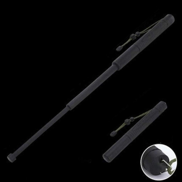 Cool Bright Black Outdoor Tool Portable Stick Self-defense Supplies ...