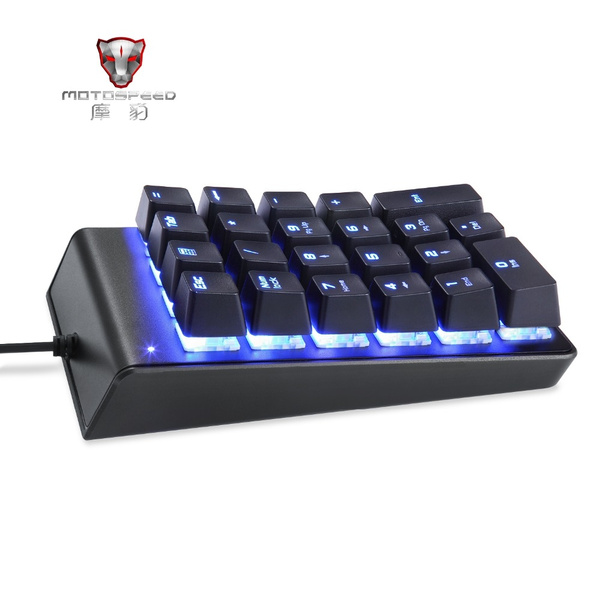MOTOSPEED K22 Mechanical Numeric Keypad Wired 22 Keys Mini Numpad ... MOTOSPEED K22 Mechanical Numeric Keypad Wired 22 Keys Mini Numpad ...