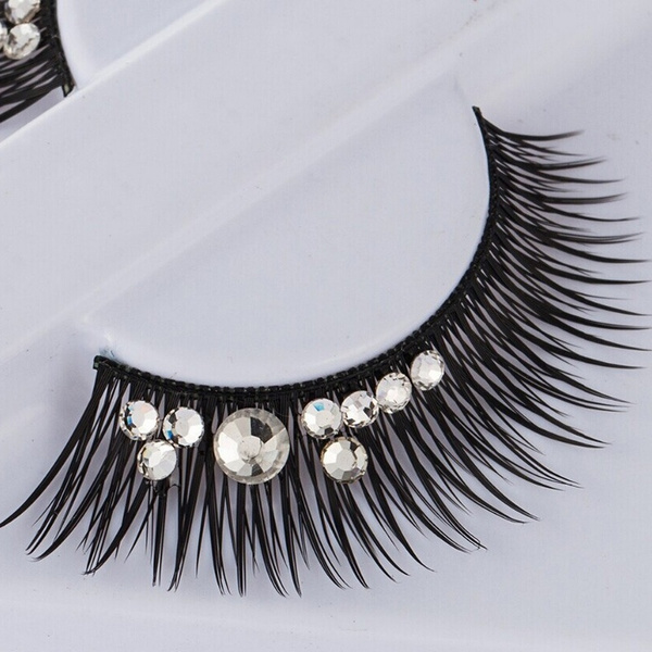 Supplies Halloween Costume Handmade Beauty Eyelash Natural Eye Wedding ...