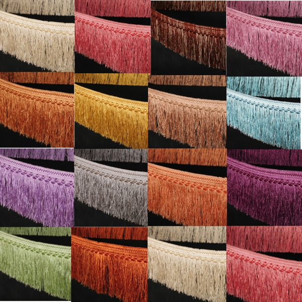 13 Yards Tassel Fringe Fringing Trim Luxury 10cm4" for Curtain ...