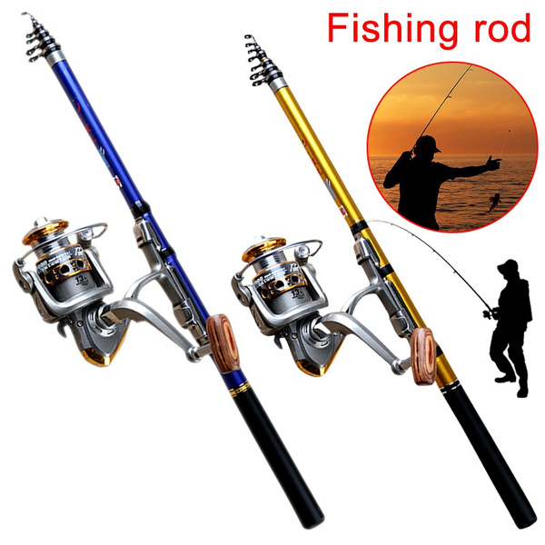 Portable Sea Fishing Rod Pole Carbon Fiber 1.8/2.1/2.4/2.7/3.0m ...