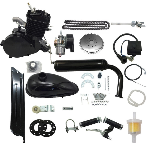 Pro Bike Motor 2-Stroke 50cc Petrol Gas Motorized Bicycle Engine Kit ...