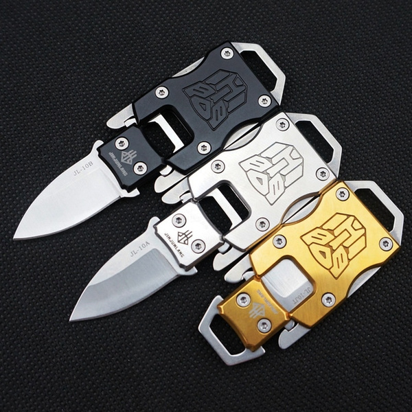 Mini Transformers Pocket Knife Multifunction Paratroopers Pope Camping ...