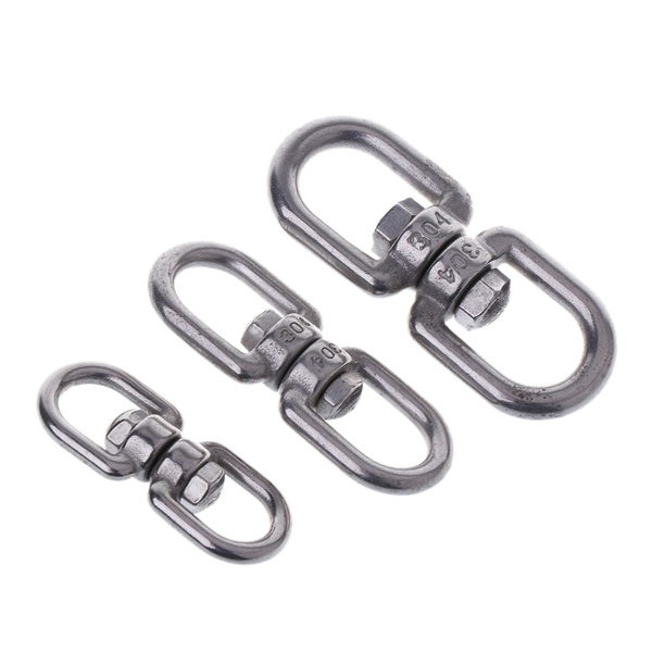 EDC 8 Shape Rotary Buckle Safety Climbing Swivel Hook Connector ...