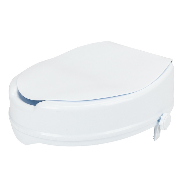 Portable Raised Toilet Seat Medical Elevated Riser with Cover | Wish