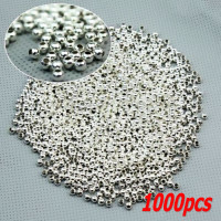 1000 Pcs Metal Round Spacer Beads DIY Craft Jewelry Making Findings 3mm ...