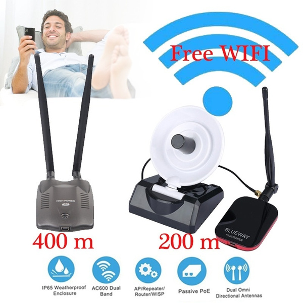 Durable 100m/ 200m /400m Long Range Password Cracking Dual Antenna USB ...