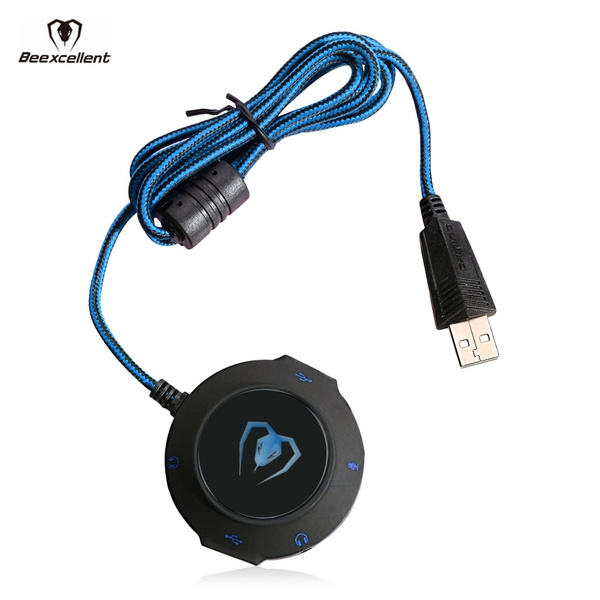 Beexcellent GM - 280 Portable USB Sound Card / Hub Audio Adapter | Wish