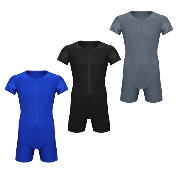 Mens Bodysuit Bodywear Comfort Slim Gay Man Sex Lingerie Underwear Shapewear Men Leotard