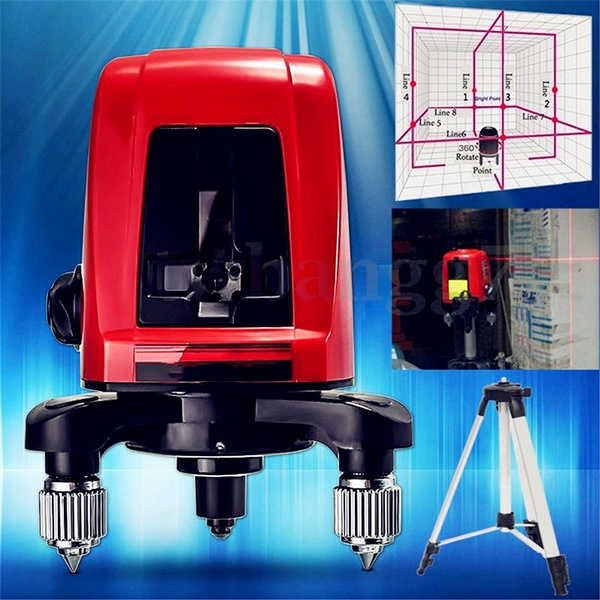 Multifunction 360 Degree Self-leveling Cross Horizontal Vertical Laser ...