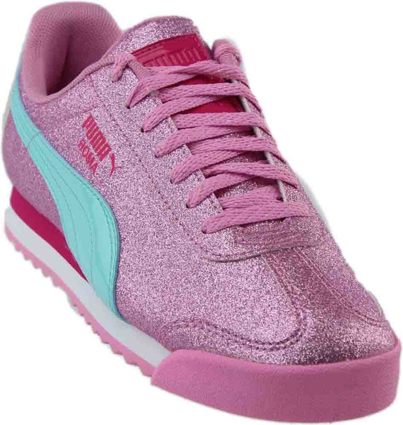 Puma Girls Roma Glitz Glamm Junior Casual Sneakers | Wish