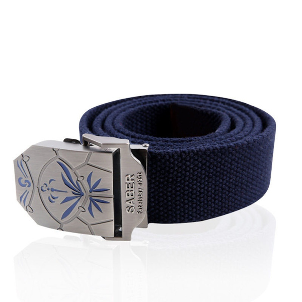 Fate Stay Night Zero Saber Anime Canvas Cotton Belt Cosplay Prop Gift ...