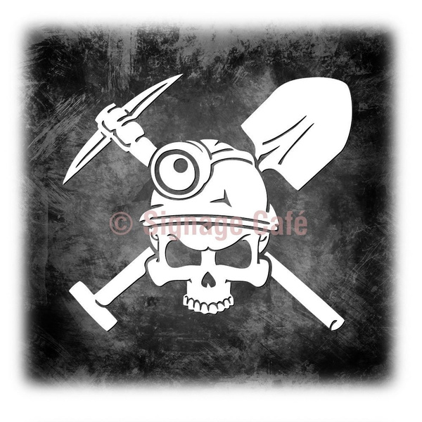 Coal Miner Decal