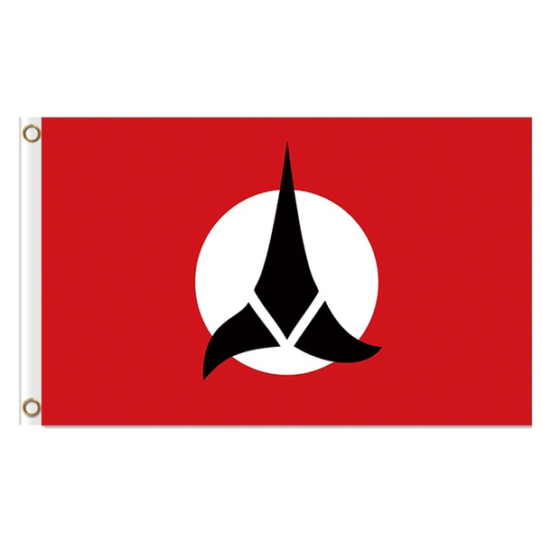 Klingon logo flags Star Trek movie stuffs banners | Wish